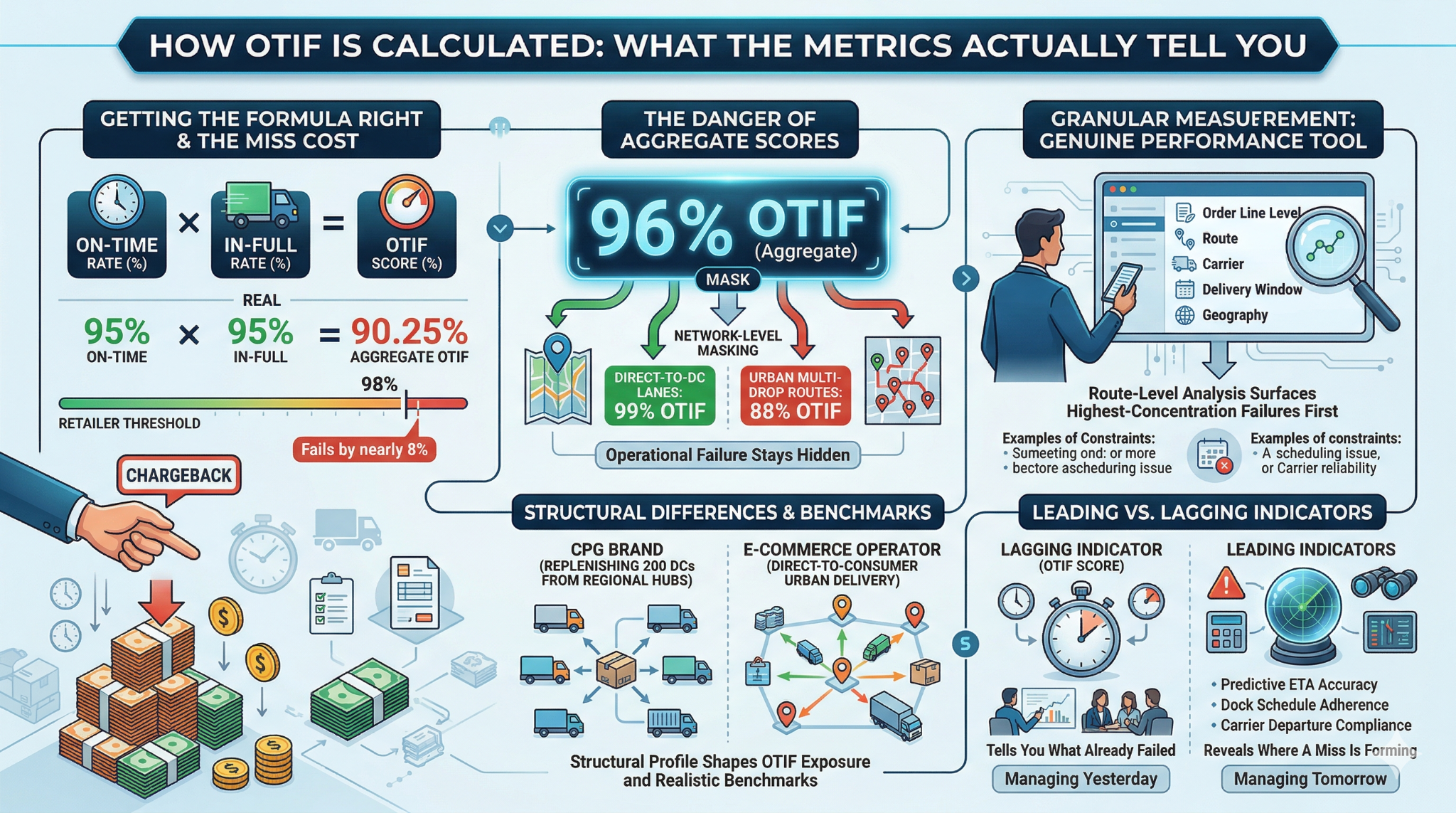 OTIF in Retail Logistics: Metrics, Challenges & AI Fixes